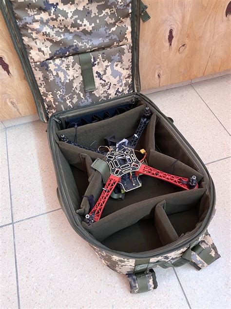 Рюкзак для FPV дрону. Сумка для квадракоптера 61×40×17см. Піксель (ID ...