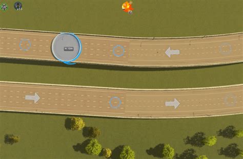 3 way to 4 way highway nodes not behaving correctly how to fix r