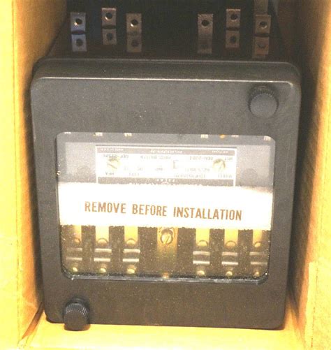 New General Electric 12hfa51a43h C60 Relay Sb Industrial Supply Inc