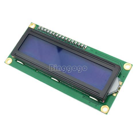 blue i2c modul lcd1602 zeichen display hd44780 1602lcd arduino