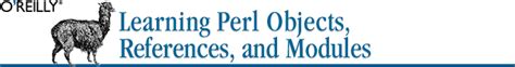 Learning Perl Objects References And Modules