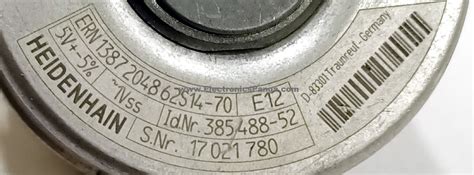 Siemens Heidenhain Ern1387204862s14 70e12 Servo Encoder Re79 Star
