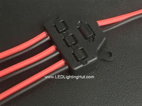 3 Way 2 Conductor Push In Quick Connect Wire Splitter