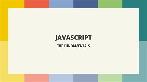 JavaScript Fundamentals Basics Emma Williams Skillshare