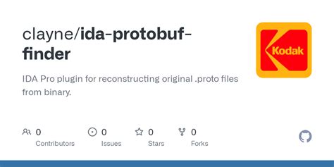 Github Clayneida Protobuf Finder Ida Pro Plugin For Reconstructing
