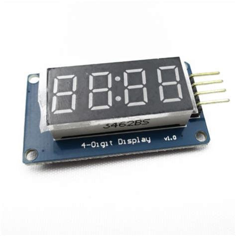 Jual Arduino Tm1637 4 Bits Digital Tube 7 Segment Led Display Module