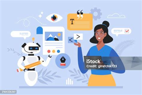 인공 지능 사업 개념입니다 프롬프트 엔지니어링 작업 Ai 기술을 사용하는 사람들의 현대 벡터 일러스트 레이 션 Ai 프롬프트에 대한 스톡 벡터 아트 및 기타 이미지 Istock