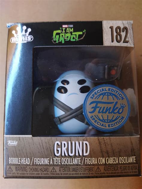 I Am Groot Grund 182 Funko Minis 3 Vinyl Figure