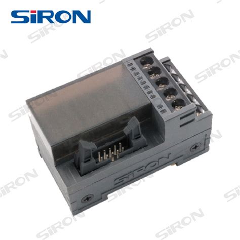 Siron Miniature Space Saving DIN Rail Mounting Mil Plug Bit V Pluggable Relay Relay And
