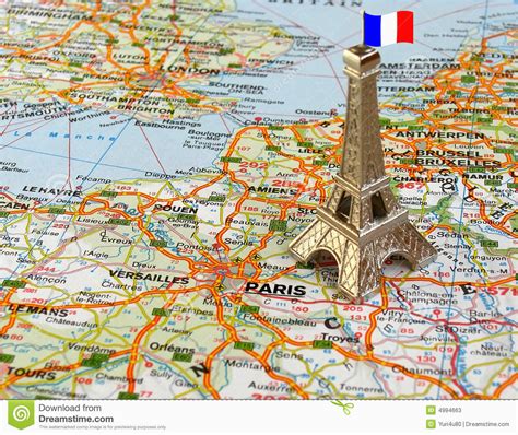 Eiffel Tower On Map Explore The Iconic Landmark In The Heart Of Paris