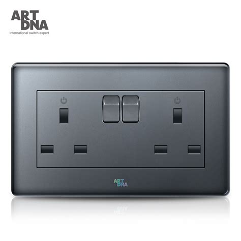 Artdna Electric Socket UK Standard Wall Sockets UK Sockets Switches