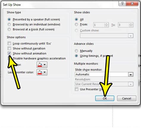How To Turn Off All Animation In A Powerpoint Presentation Pinatech