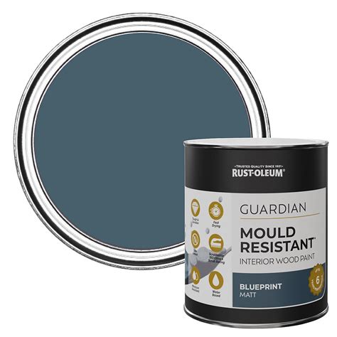 Rust Oleum Blueprint Guardian Matt Mould Resistant Interior Wood Paint