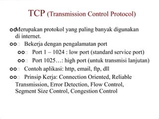 Mikrotik Router OS Basic TCP IP Part 2 PPT