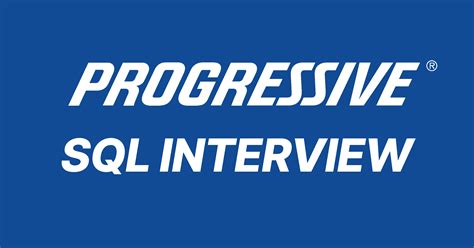 8 Progressive SQL Interview Questions Updated 2025