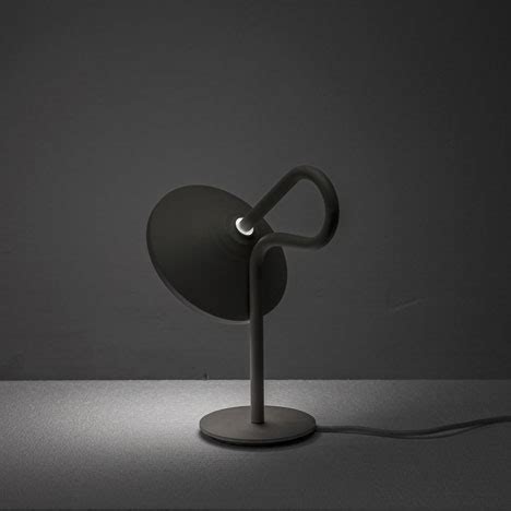 Round Lamp With A Looping Stem By Bao Nghi Droste Design Dezeen