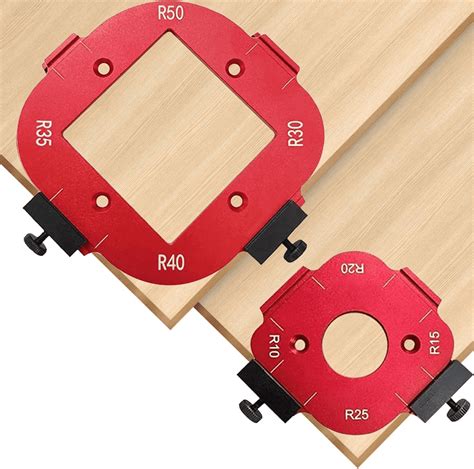 Router Corner Radius Template Router Radius Jig Aluminum Alloy Router Templates For Woodworking
