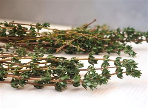Premium Photo Sprigs Of Fresh Thyme