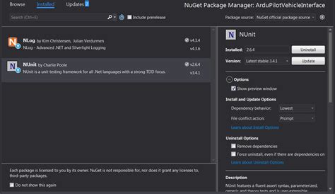 C Project Not Aware Of Packages After Successful Nuget Package