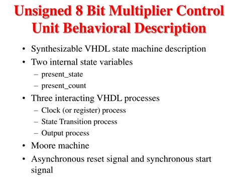 ppt behavioral vhdl powerpoint presentation free download id 578685