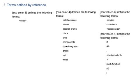 Pernicious Links To Css Color 3 For ` ` · Issue 6436 · W3ccsswg Drafts · Github