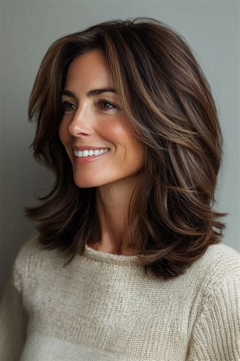 27 Trendy Shoulder Length Hairstyles For Women Over 50 In 2025 In 2025