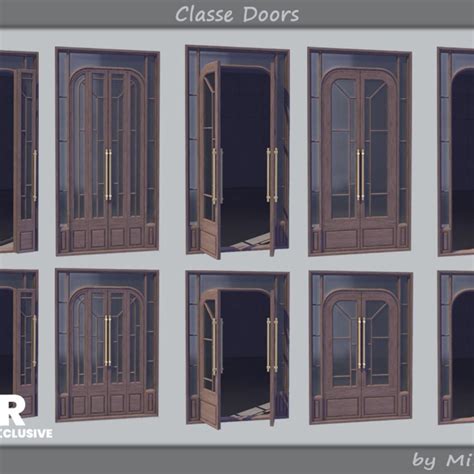 Classedoors Sims 4 Windows Sims House Sims 4 Cc Furniture