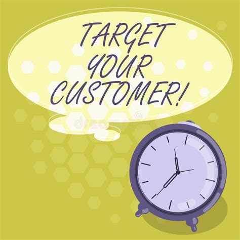 Conceptual Hand Writing Showing Target Your Customer Business Photo