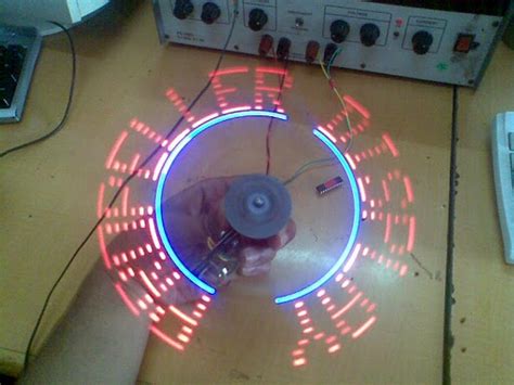 digital clock and propeller display project updated rickey s world of