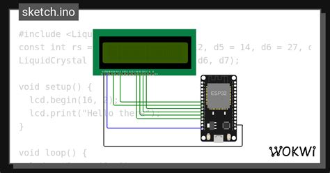 Lcd Display Copy Wokwi Esp32 Stm32 Arduino Simulator