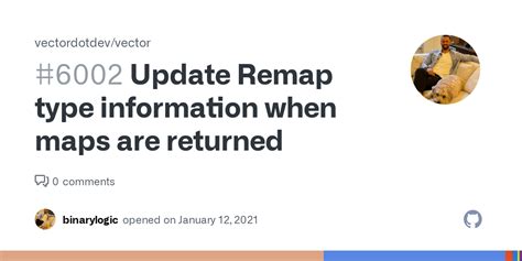Update Remap Type Information When Maps Are Returned Issue Vectordotdev Vector GitHub