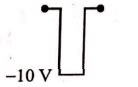 If In A P N Junction Diode A Square Input Signal Of V Is Applied As Shown Then The Output