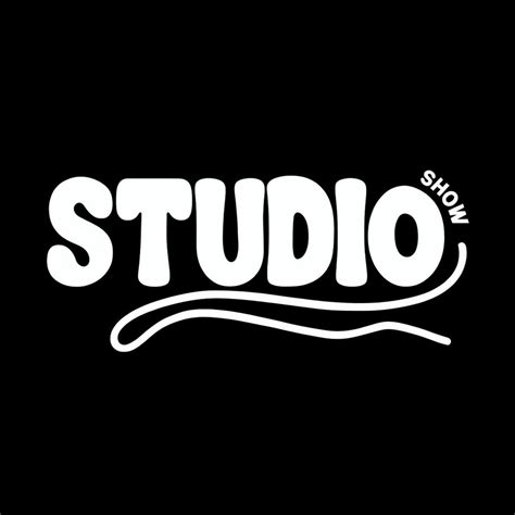 Modern Black And White Studio Logo With Dynamic Show Element Playground