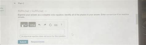 Solved Express Your Answer As A Net Ionic Equation Identify Chegg Com
