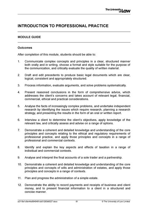 2021 Ipp Ce01 Module Guide Introduction To Professional Practice