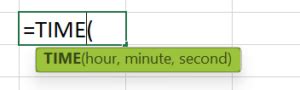 TIME Function In Excel Formula Examples How To Use