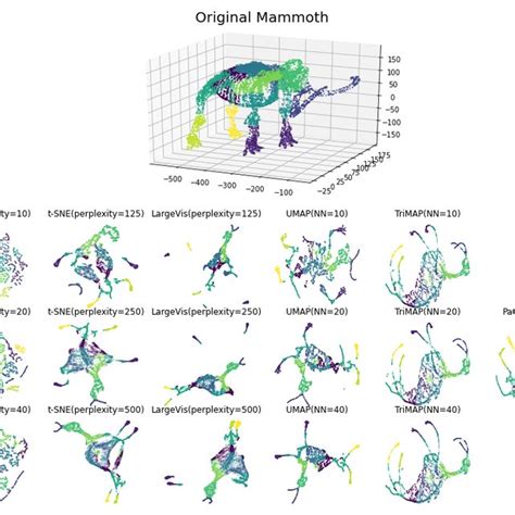 Application Of T Sne Umap Trimap And Pacmap To The Mnist Dataset