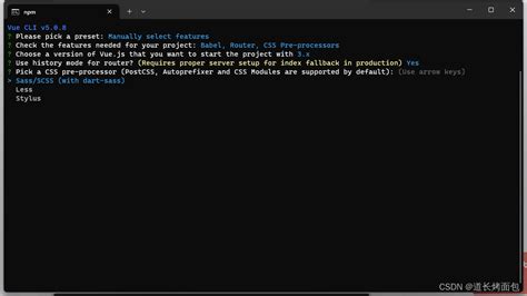 Vue的项目化 Csdn博客
