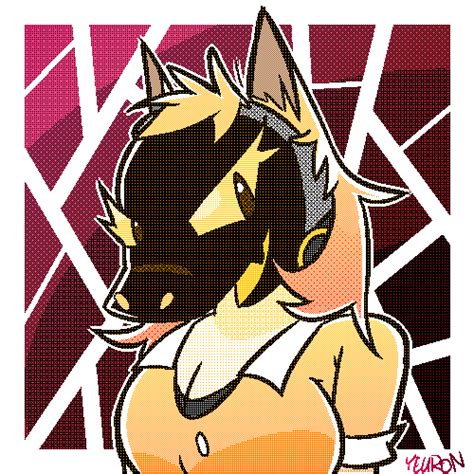 Protogen Girl By Yeuron On Newgrounds