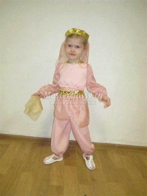 Восточный костюм для девочки 4 х лет Мастер класс с пошаговыми фото