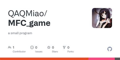 Github Qaqmiaomfcgame A Small Program