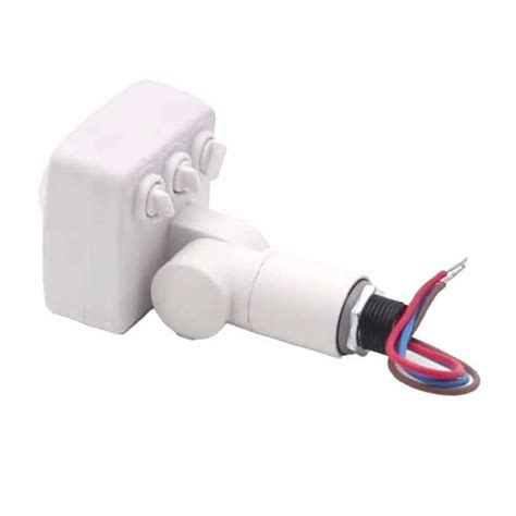 Pir Motion Sensor Switch Outdoor Indoor Infrared Light Switch With Led Light Sensitive Ip54 Time