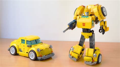 I Build The Lego Transformers Bumblebee Youtube