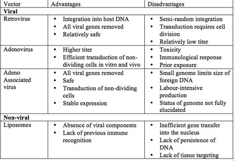 Vectors Gene Therapy