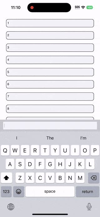 Ios Weird Jumps In Uicollectionviewcontroller With Interactive Keyboard Dismiss Stack Overflow