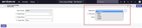 manage cross scope privileges