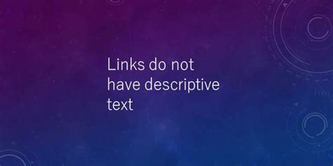 How To Solve Links Do Not Have Descriptive Text Issue Wp Dove