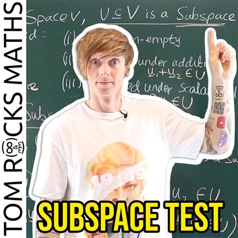 Oxford Linear Algebra Subspace Test Tom Rocks Maths