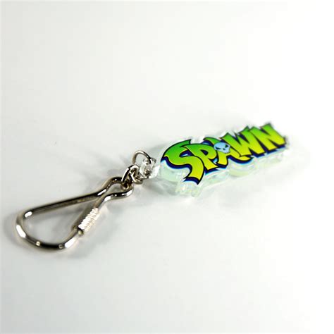 Spawn Themed Logo Key Ring