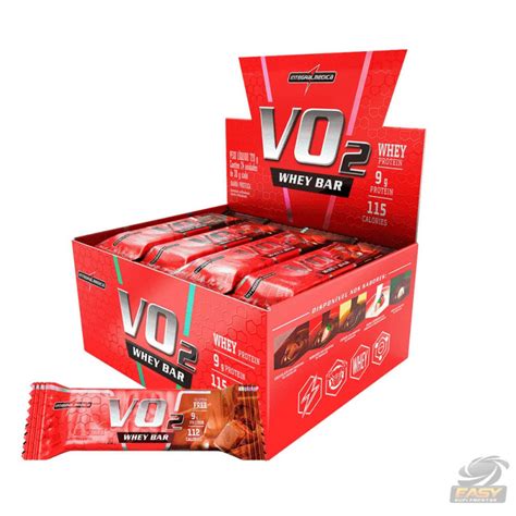 Vo2 Slim Protein Bar Cx C 24 Barras IntegralmÉdica